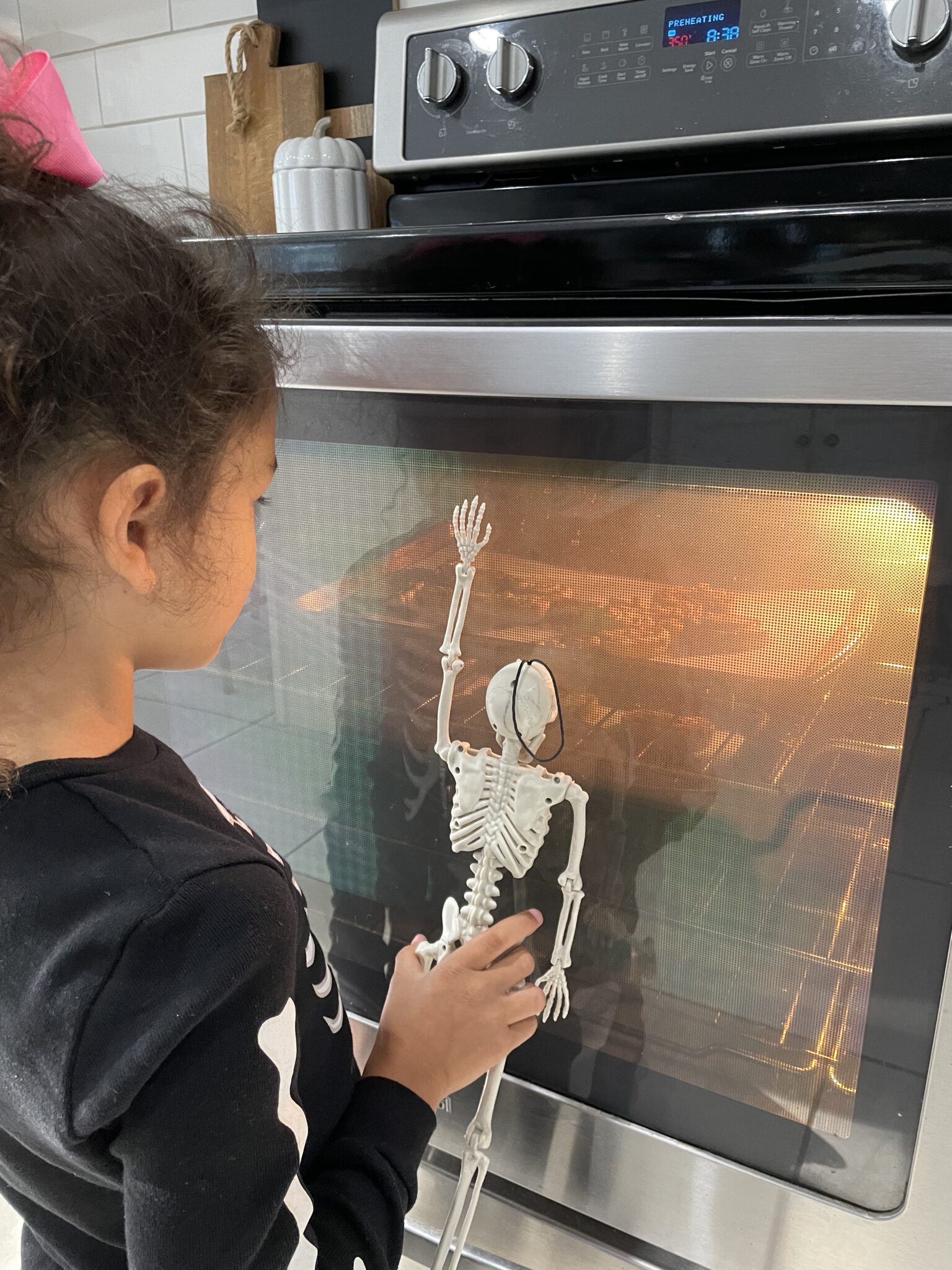 Cinnamon Roll Skeleton - White Oak Shop