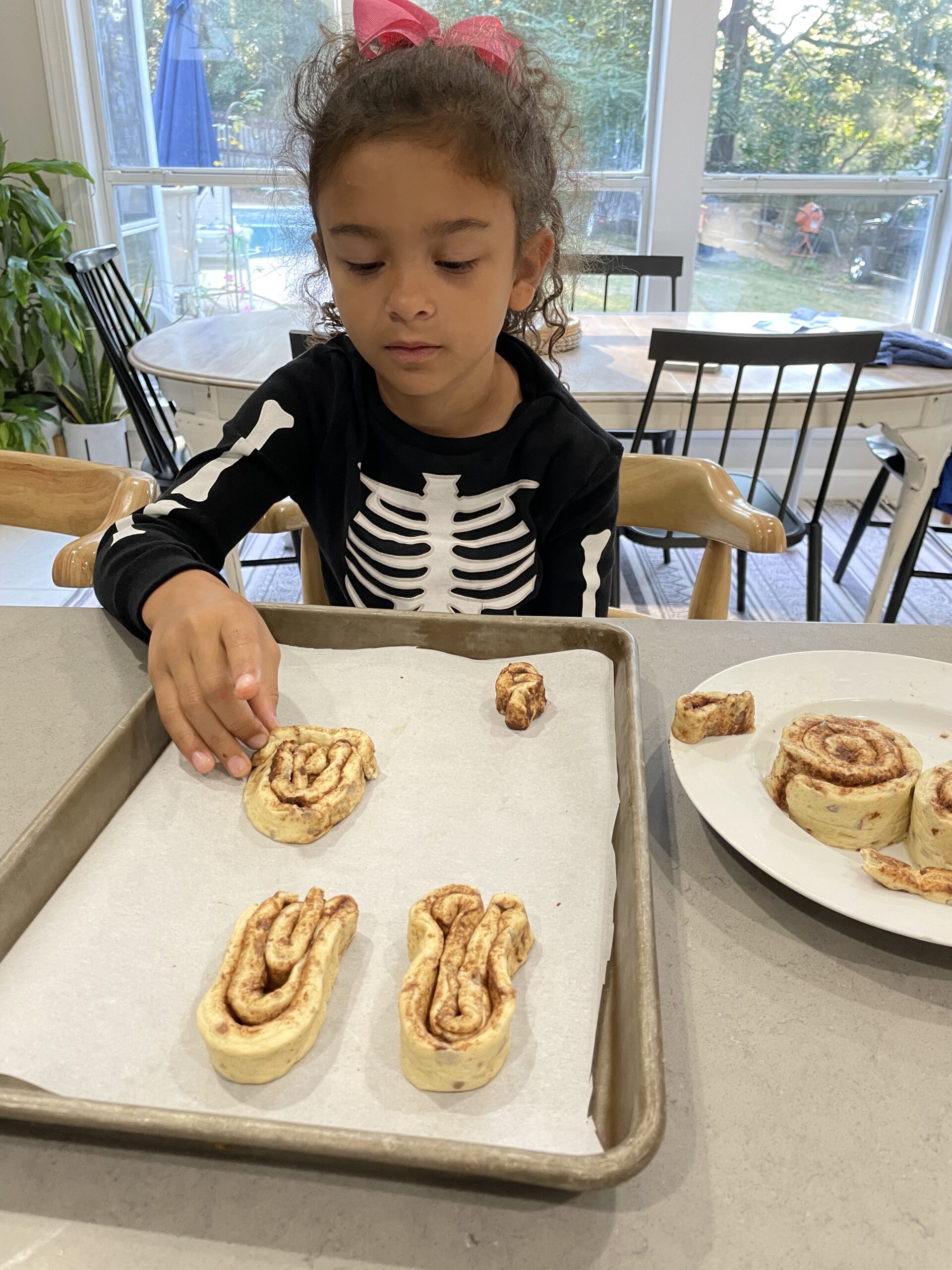 Cinnamon Roll Skeleton - White Oak Shop
