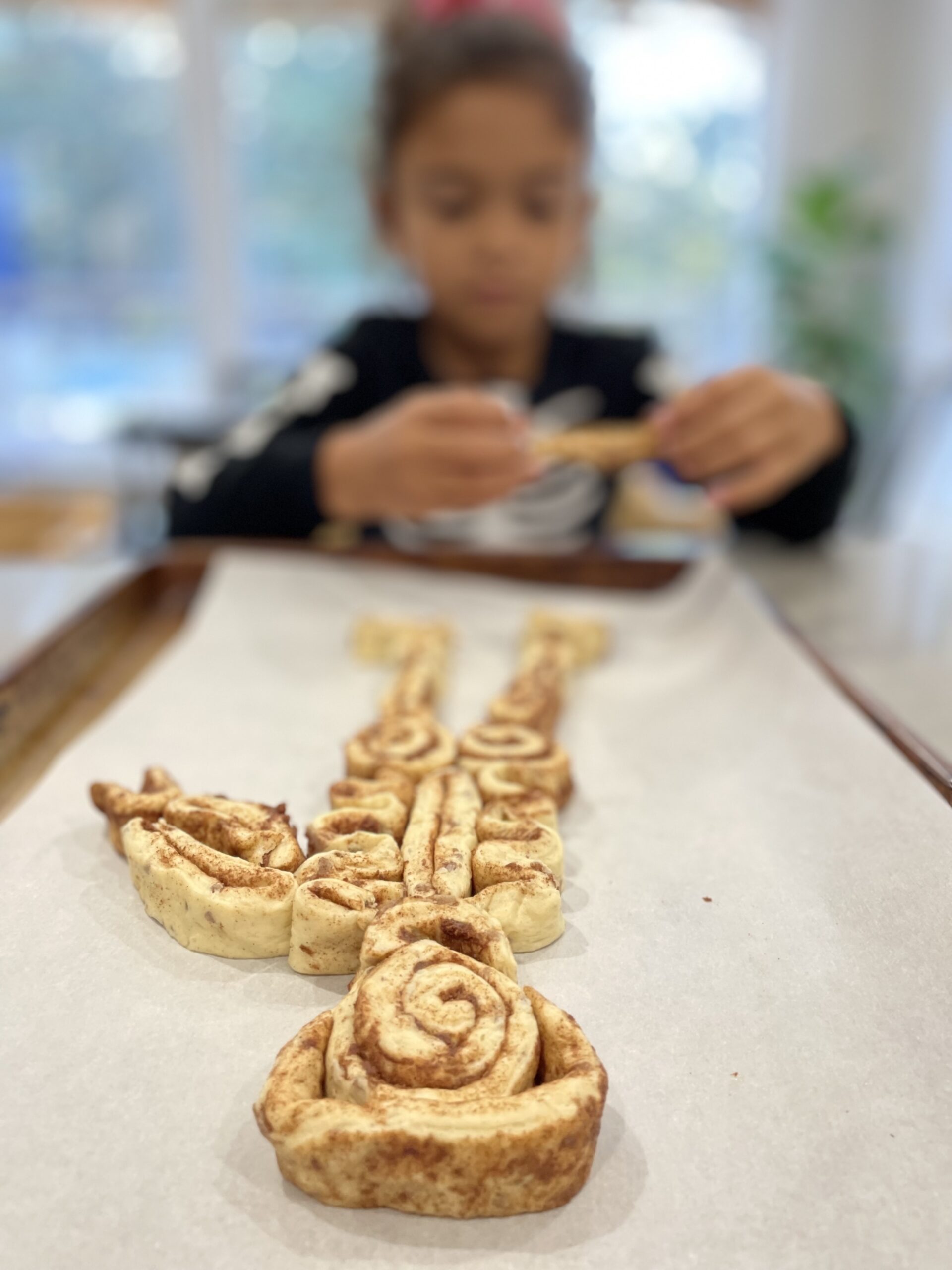 Cinnamon Roll Skeleton - White Oak Shop