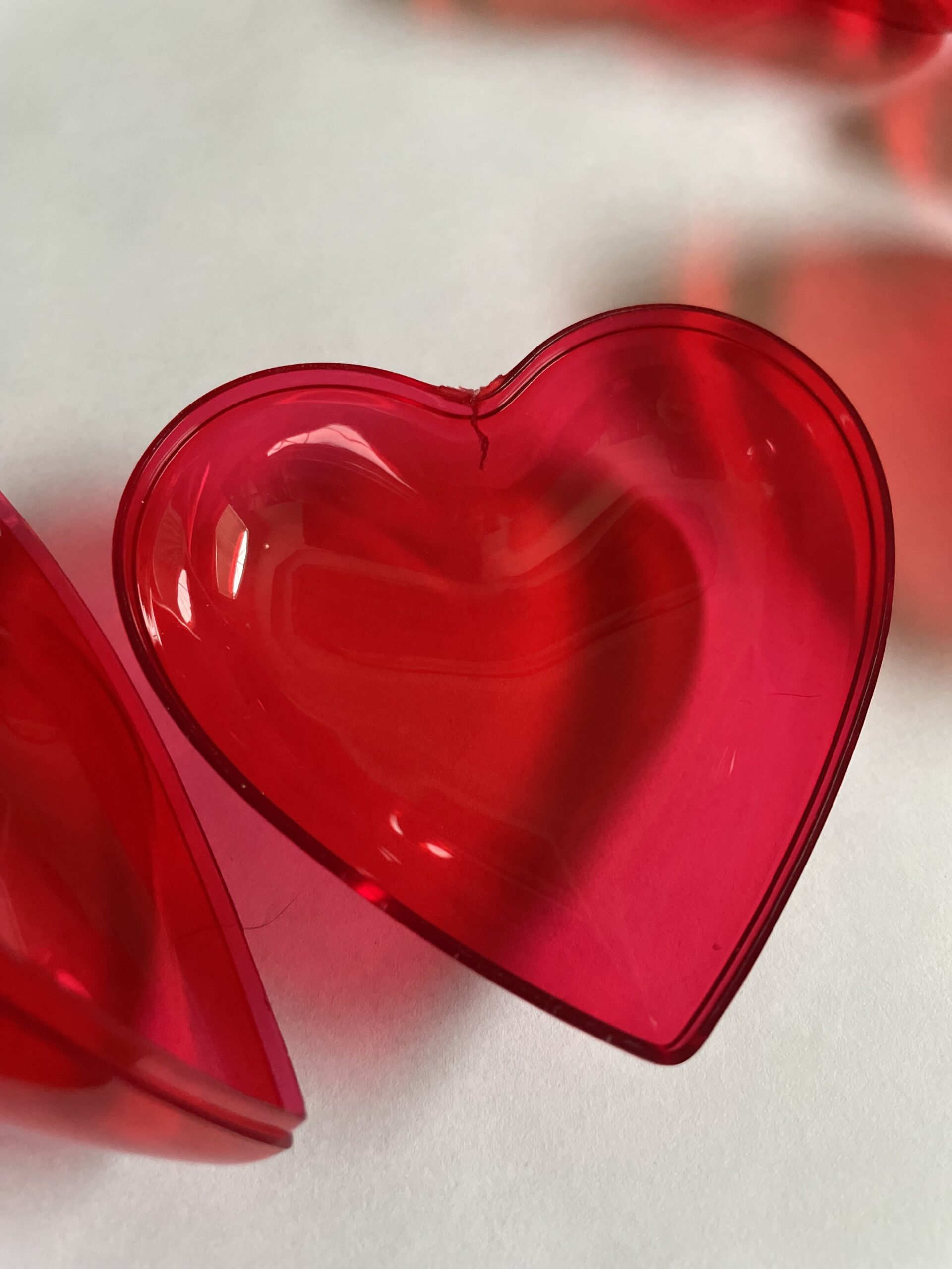 DIY Faux Wood Hearts - White Oak Shop