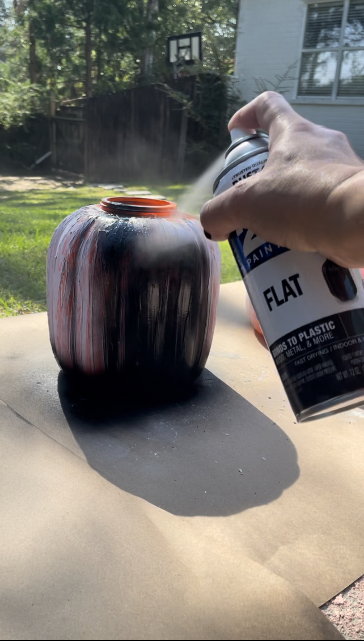 Dollar Tree Stacking Pumpkins Get a Modern Makeover - White Oak Shop