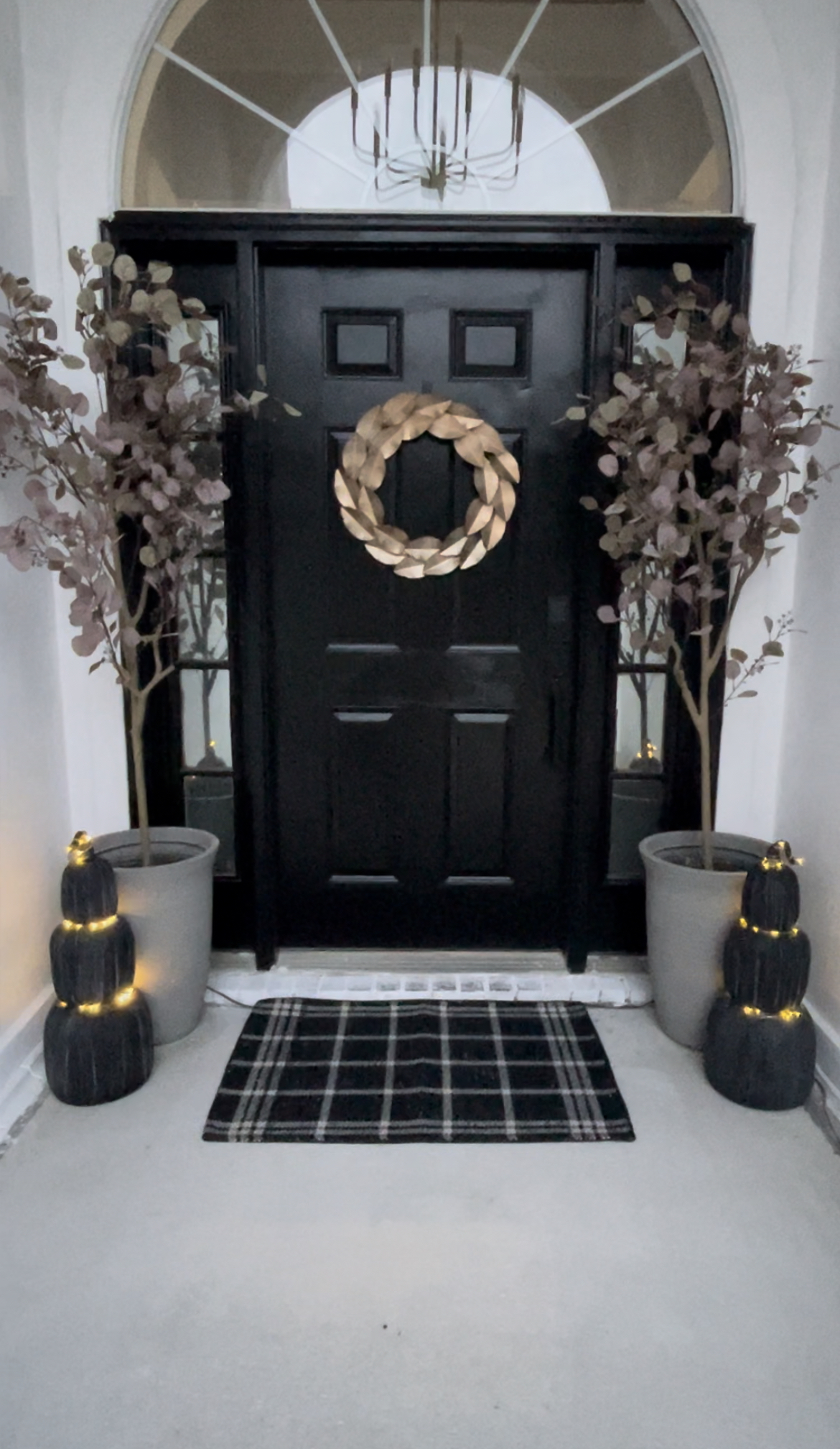 Dollar Tree Stacking Pumpkins Get a Modern Makeover - White Oak Shop