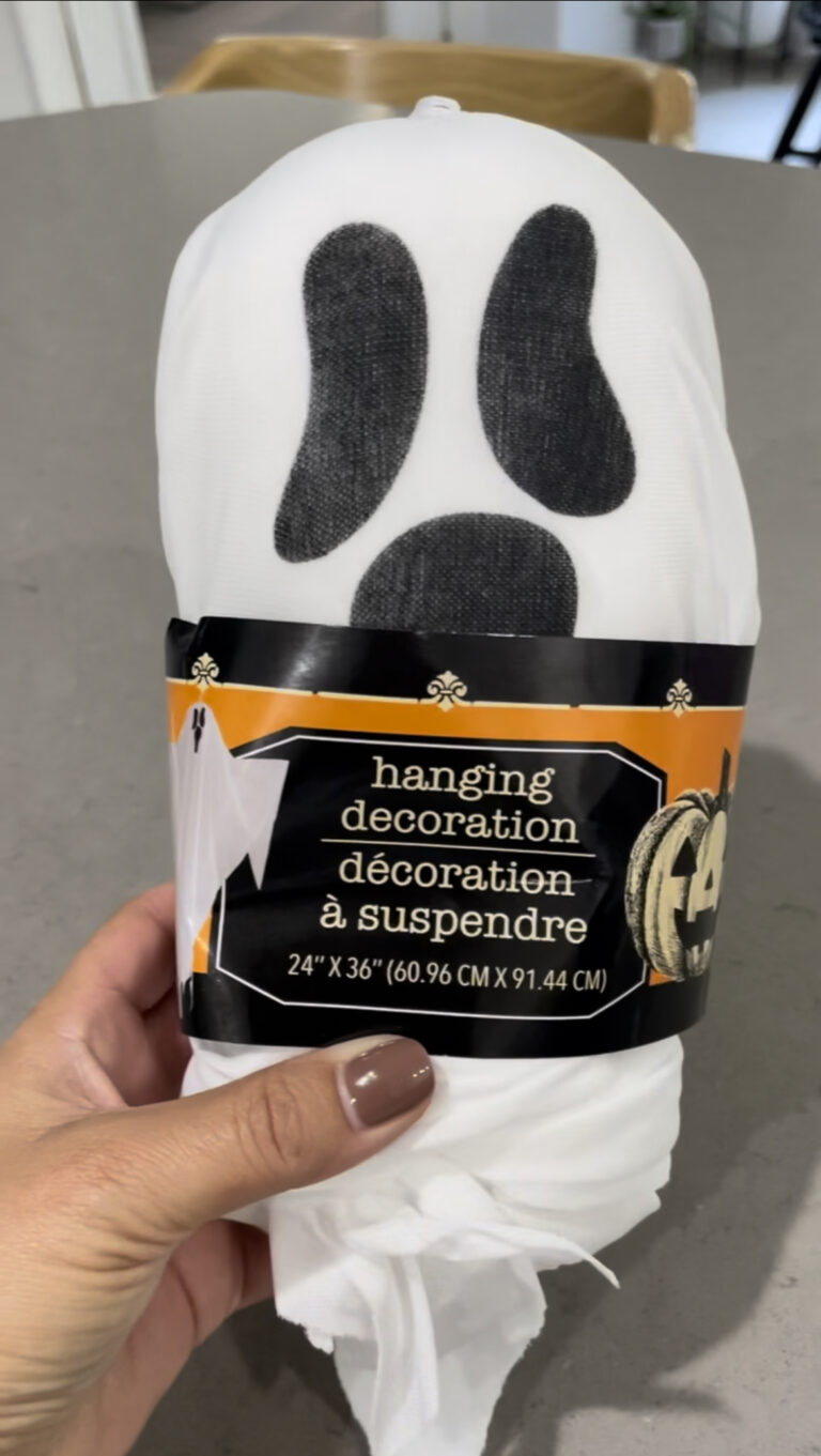 Dollar Tree DIY Ghosts - White Oak Shop