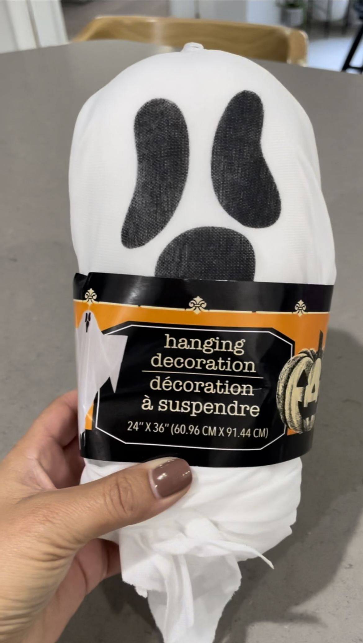 Dollar Tree DIY Ghosts - White Oak Shop