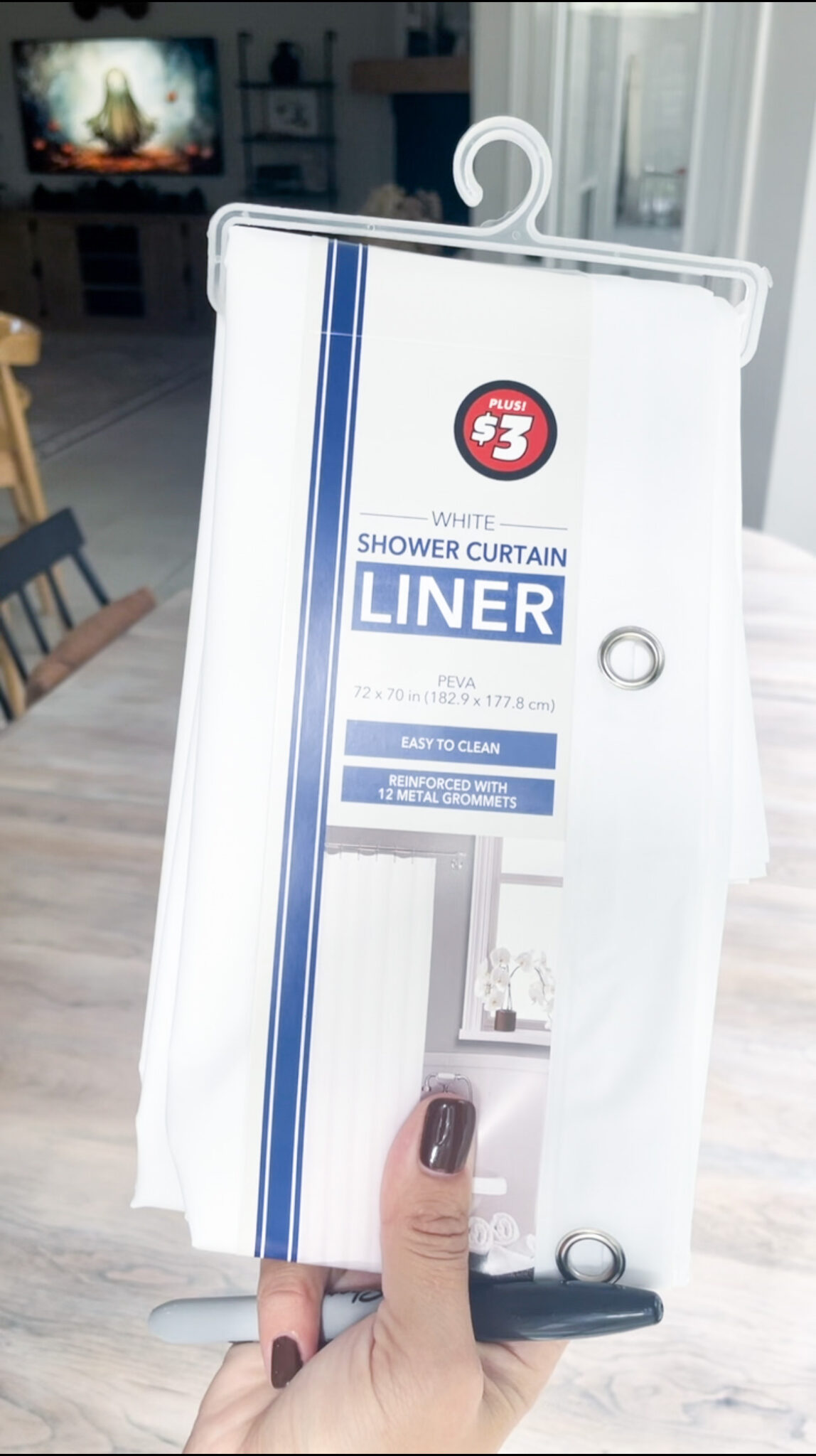 DIY Ghost Shower Curtain - White Oak Shop