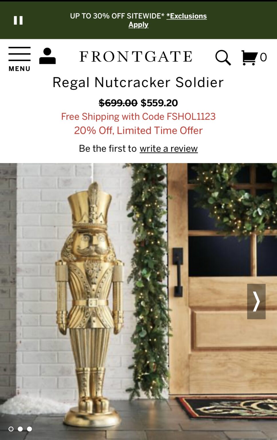 Gilded Genius: DIY Gold Nutcracker - White Oak Shop